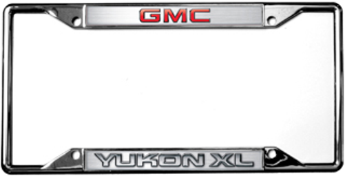GMC Yukon XL Chrome License Plate Frame | Auto Gear Direct