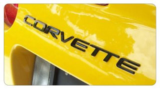 C5 Corvette Rear Bumper Raised Letter Kit | Auto Gear Direct