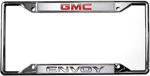 GMC Envoy Chrome License Plate Frame | Auto Gear Direct
