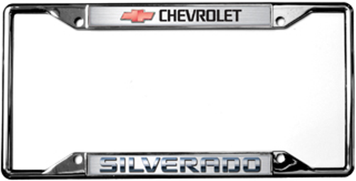 Chevrolet Silverado License Plate Frame | Auto Gear Direct