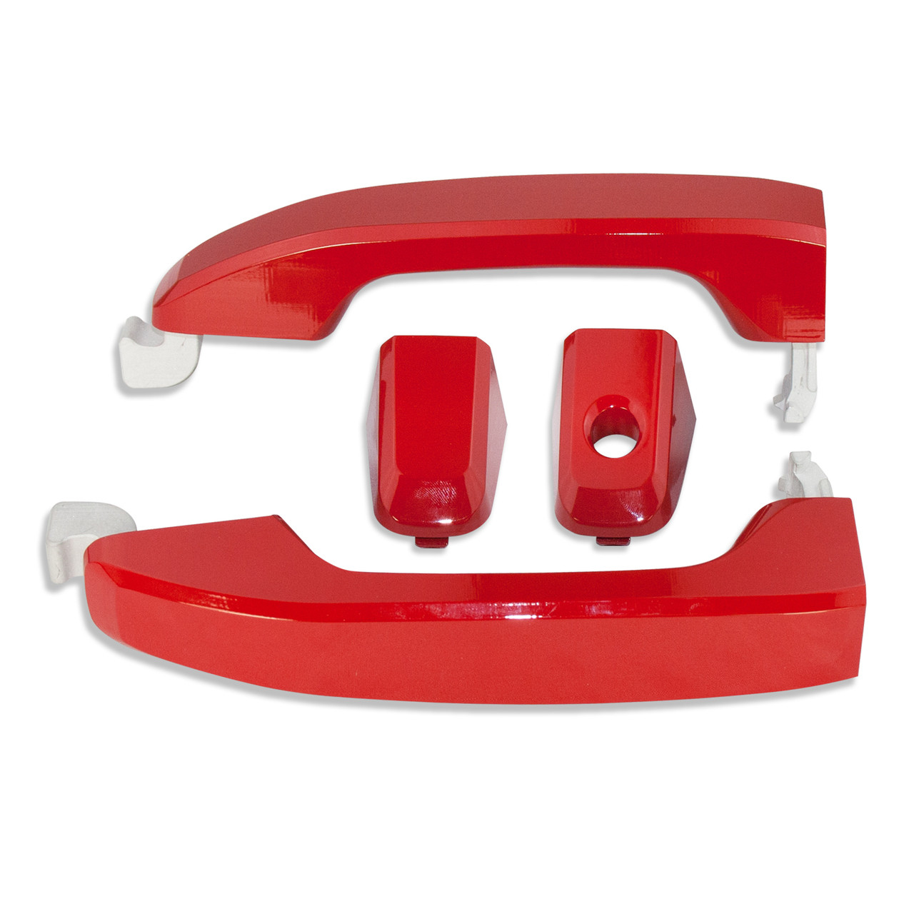 Silverado/Sierra Billet Door Handles - Victory Red | Auto Gear Direct