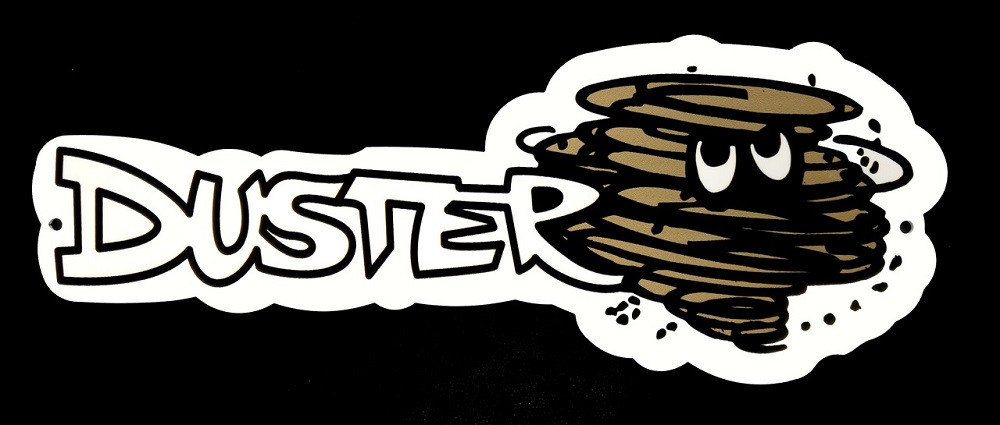 1971 Plymouth Duster Emblem Metal Sign | Auto Gear Direct