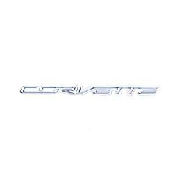 C7 Corvette Script Emblem Metal Sign | Auto Gear Direct