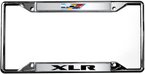 Cadillac XLR-V Chrome License Plate Frame | Auto Gear Direct
