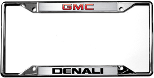 GMC Denali Chrome License Plate Frame | Auto Gear Direct