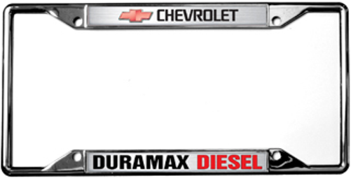Chevrolet Duramax Diesel License Plate Frame | Auto Gear Direct