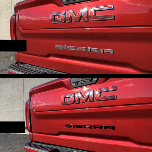 GMC Sierra Letter Inserts | Auto Gear Direct