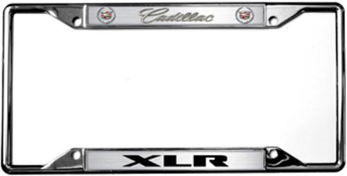 Cadillac XLR Chrome License Plate Frame | Auto Gear Direct