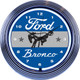 Ford Bronco Neon Clock | Auto Gear Direct