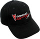 Pontiac Racing Black Cotton Hat | Auto Gear Direct