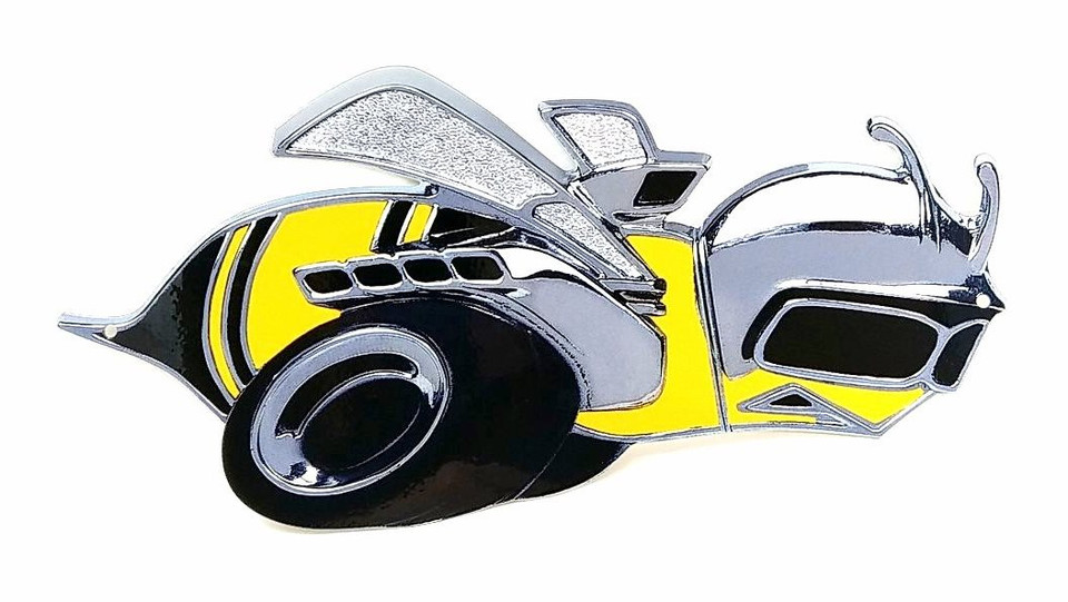 Dodge Vintage Superbee Emblem Metal Sign | Auto Gear Direct