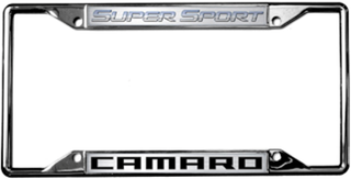Camaro Super Sport License Plate Frame | Auto Gear Direct