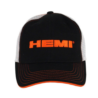 HEMI Black and White Mesh Hat | Auto Gear Direct