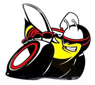 Dodge Scat Pack Bee Emblem Metal Sign | Auto Gear Direct