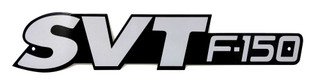 Ford SVT F-150 Gray Metal Sign | Auto Gear Direct