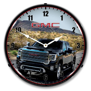 2020 GMC Sierra Truck LED Backlit Clock | Auto Gear Direct