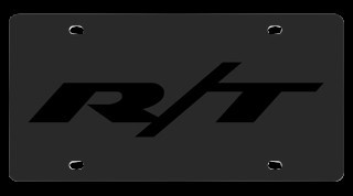 R/T Carbon Stainless Steel License Plate | Auto Gear Direct