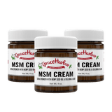 MSM Cream | Extra Strength, Original & Fragrance-Free Options – Grace ...
