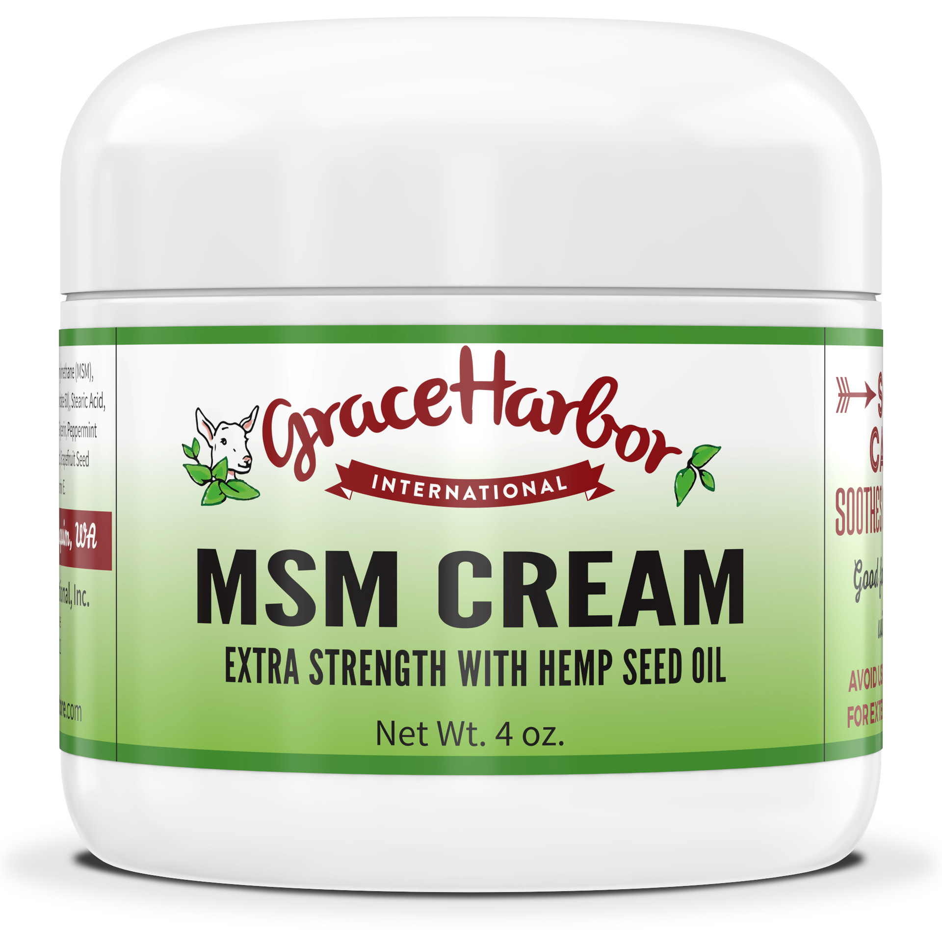 MSM Cream for Face & Skin | Extra Strength & Original Goat Milk Formula