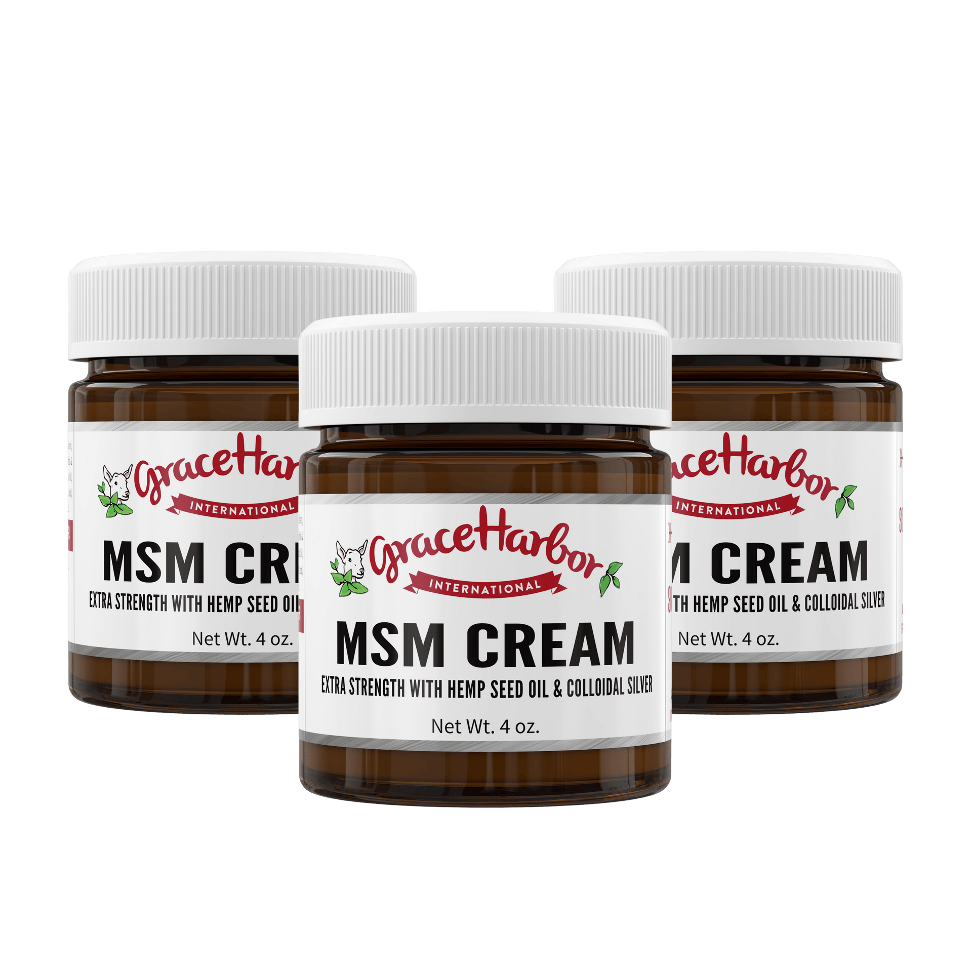 MSM Cream | Extra Strength, Original & Fragrance-Free Options – Grace ...