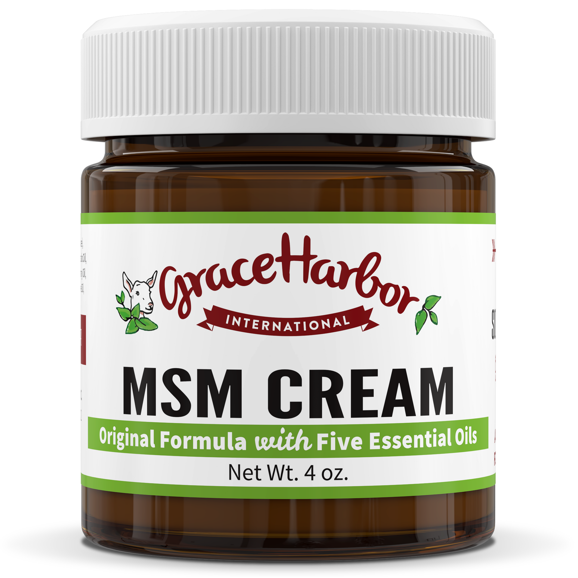 MSM Cream | Extra Strength, Original & Fragrance-Free Options – Grace ...