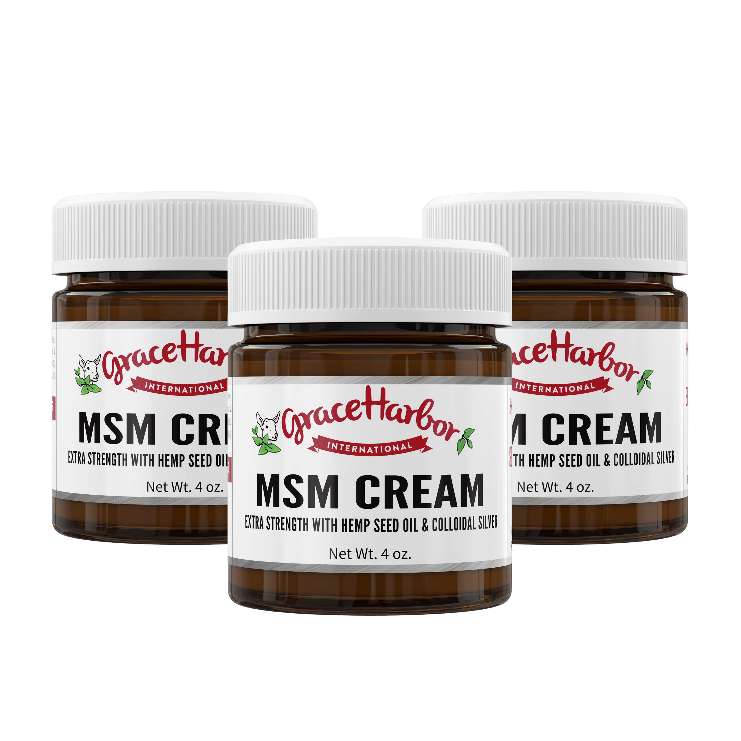 MSM Cream | Extra Strength, Original & Fragrance-Free Options – Grace ...