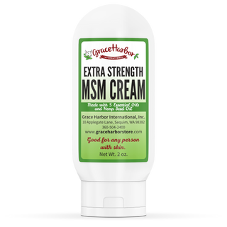 MSM Cream | Extra Strength, Original & Fragrance-Free Options – Grace ...