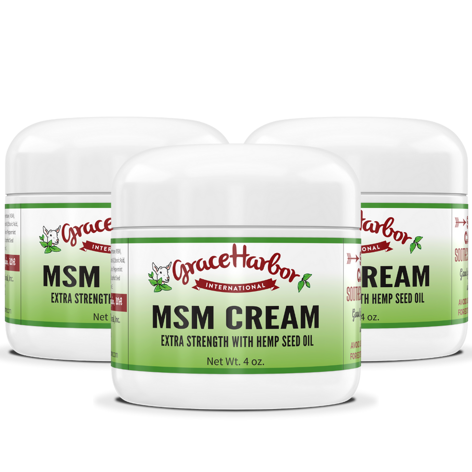 MSM Cream | Nourishing Methylsulfonylmethane Skincare