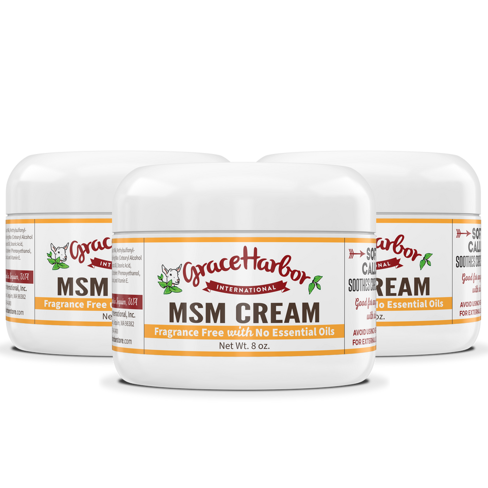 MSM Cream | Nourishing Methylsulfonylmethane Skincare