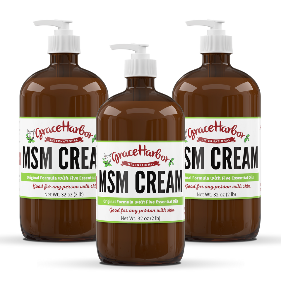 MSM Cream for Face & Skin | Extra Strength & Original Goat Milk Formula