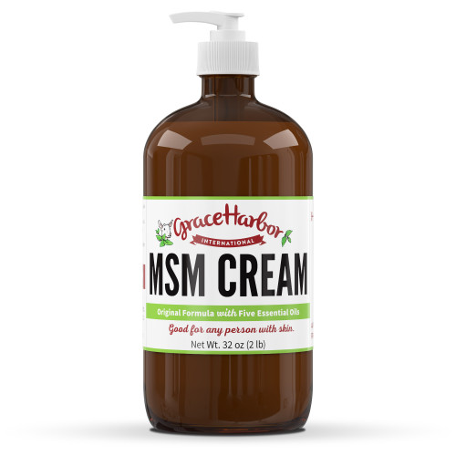 Original MSM Cream 32 ounce - Grace Harbor International