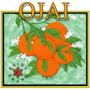 Ojai Orange Crate Logo Tee
