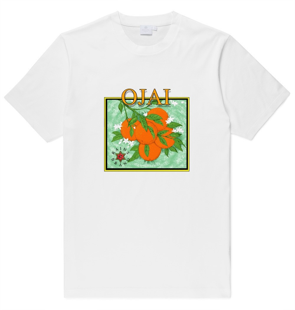 Ojai Orange Crate Logo Tee