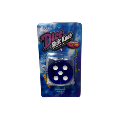 Hitman Shift Knob Dice - Blue