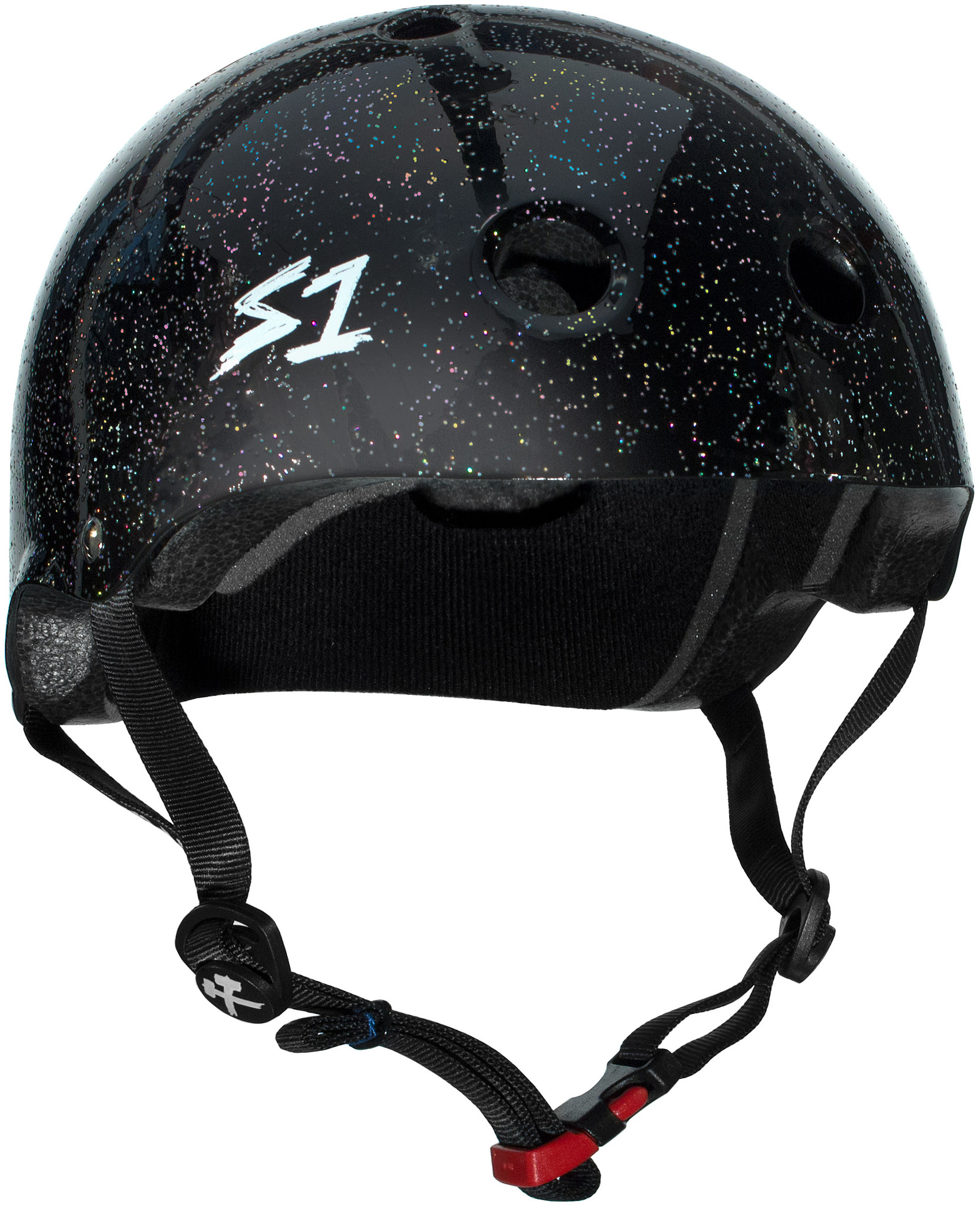 Black Glitter Helmet | BMX Helmet | Skateboard Helmet