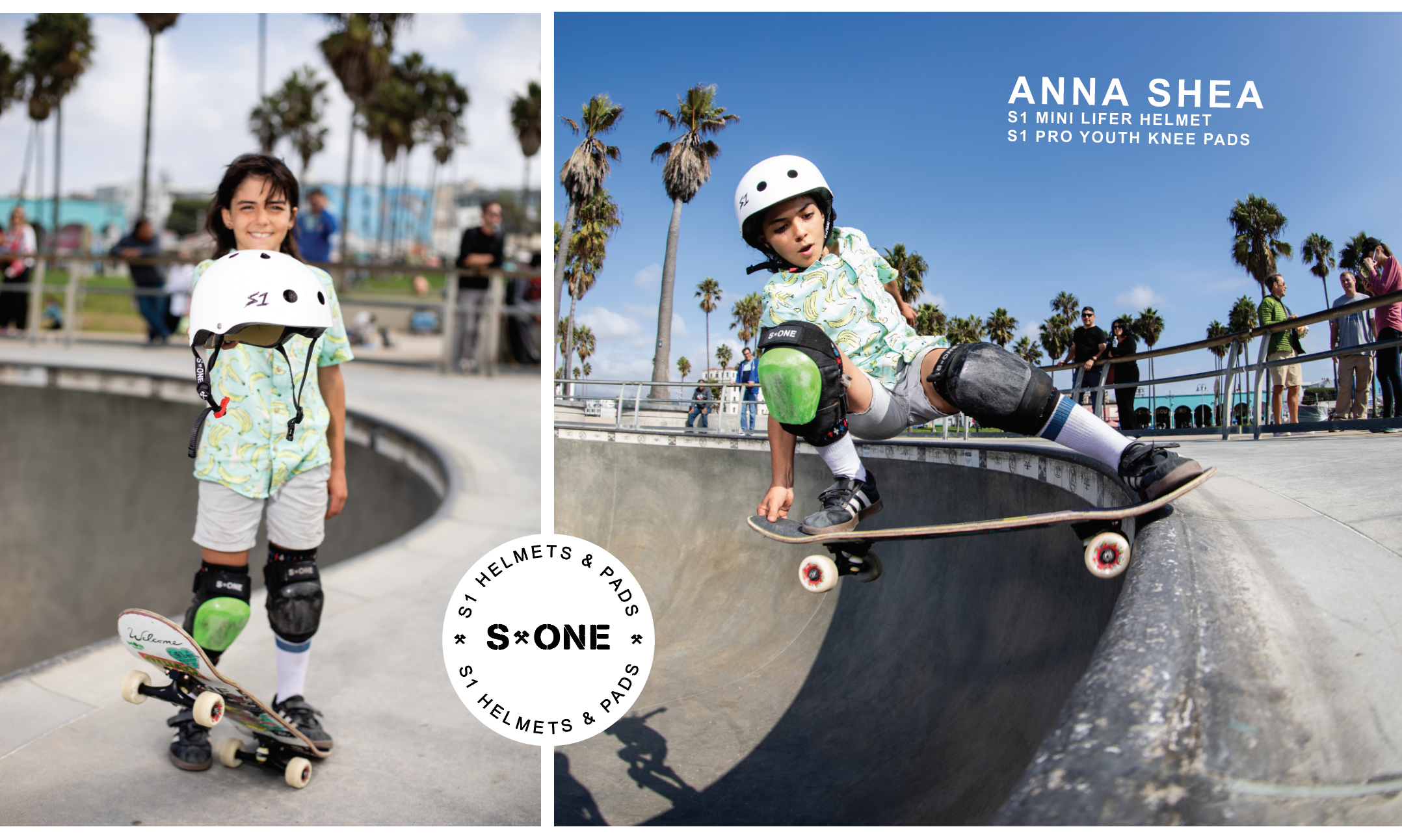 Anna Shea / Venice Skatepark - S1 Helmet Co. Official Store