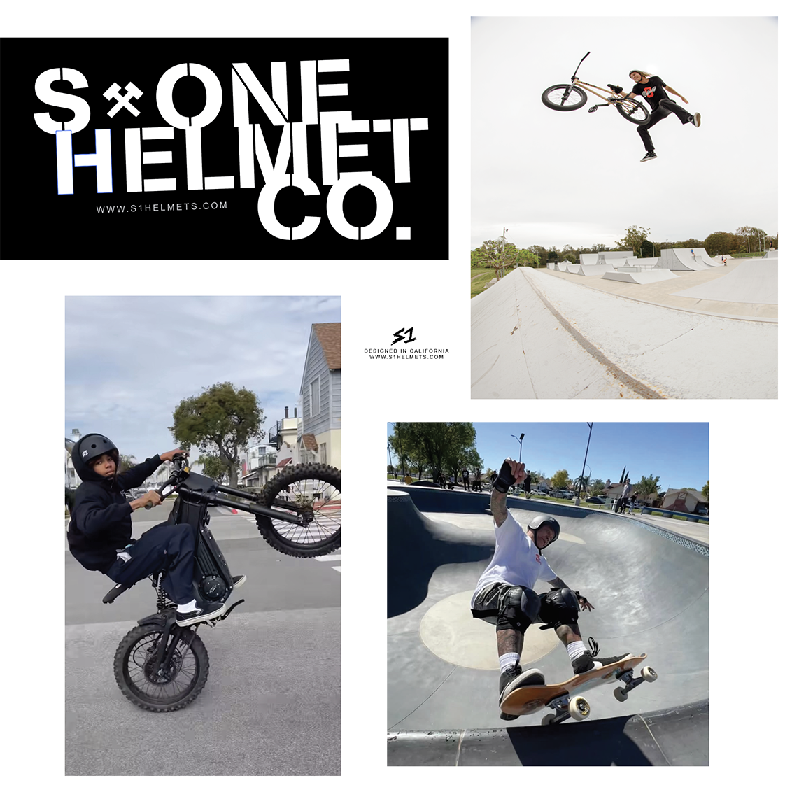S1 Brand : Skate & Bike Certified Helmets - S1 Helmet Co. Official Store