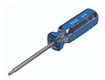 CLUTCH HEAD SCREWDRIVER, 5/32" - Vintage Campers