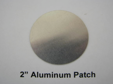 2" Aluminum Round Patch with Adhesive - Vintage Campers