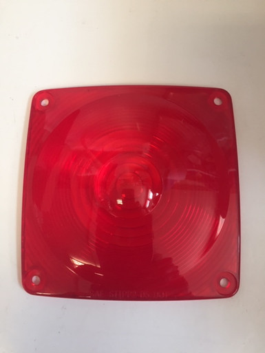 Replacement Lens ONLY for Grote & Monarch Recessed Lights - RED