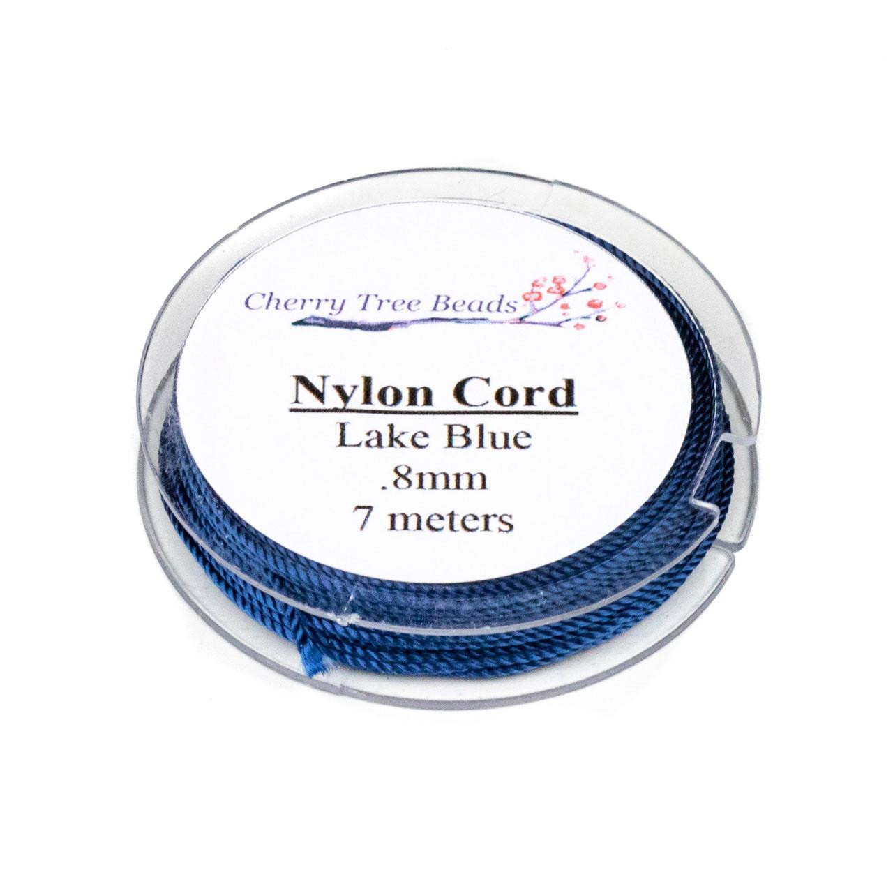 Nylon Cord - White .8mm 7 meter spool