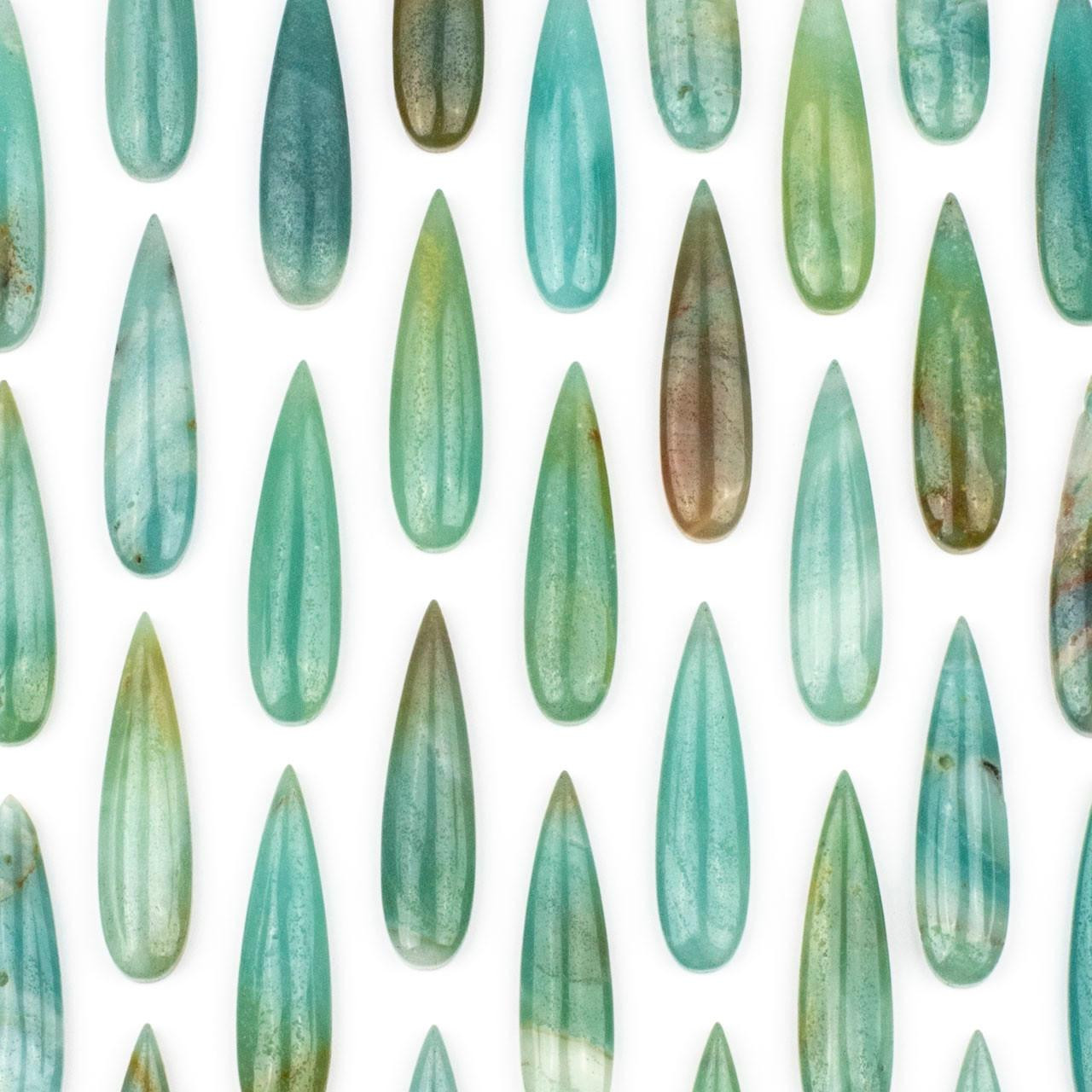 Aquamarine Teardrop Earrings