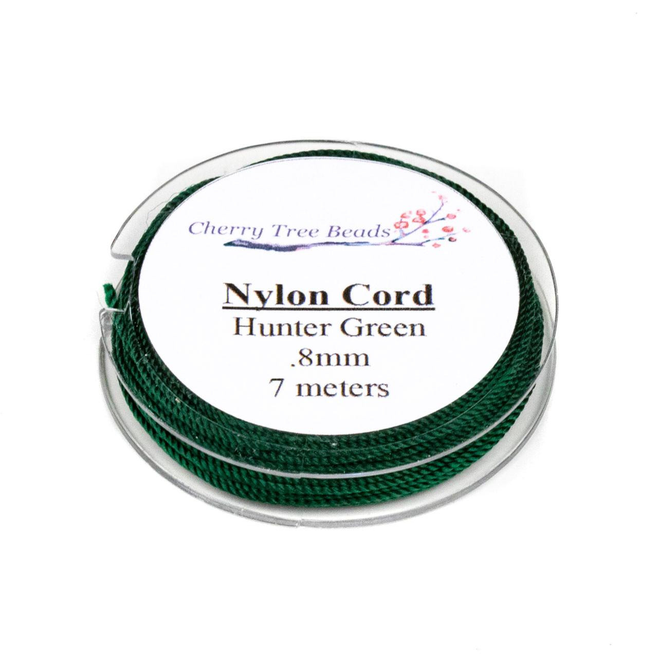 Nylon Cord - White .8mm 7 meter spool