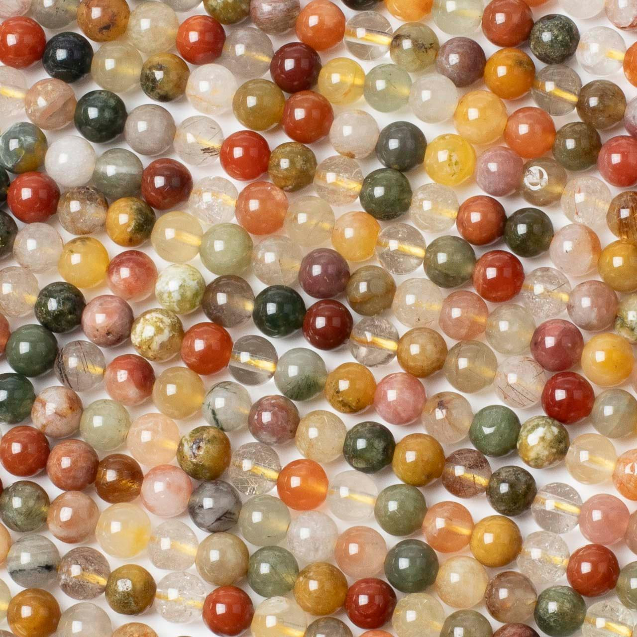 Beads - Gemstone Beads & Pendants - Rutilated Quartz Beads & Pendants ...