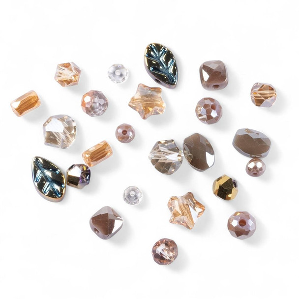 Maple Harvest Crystal Bead Designer Collection - Cherry Tree Beads