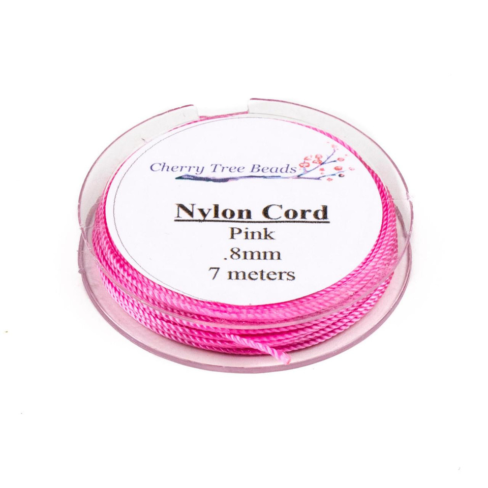 Nylon Cord - White .8mm 7 meter spool