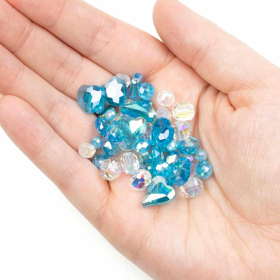 Caribbean Mist Crystal Bead Designer Collection - Cherry Tree Beads