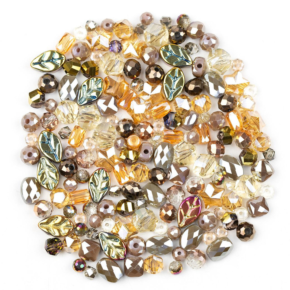 Maple Harvest Crystal Bead Designer Collection - Cherry Tree Beads