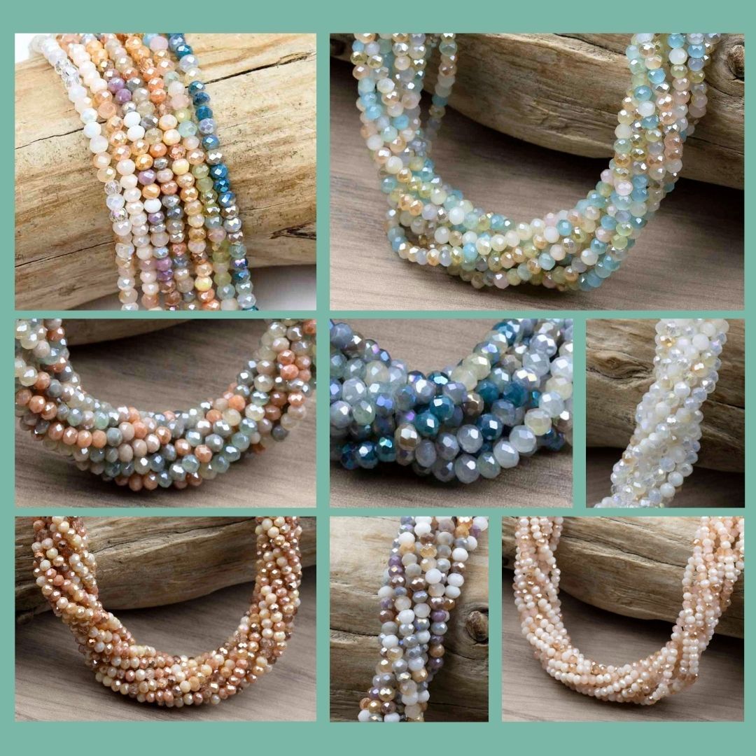 New Products - New Mixed Crystal Strands - Cherry Tree Beads
