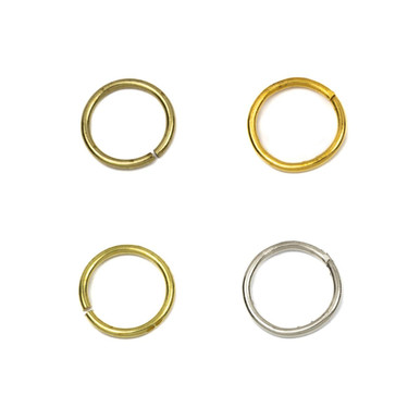 Brass 8mm 20 Gauge Jump Rings
